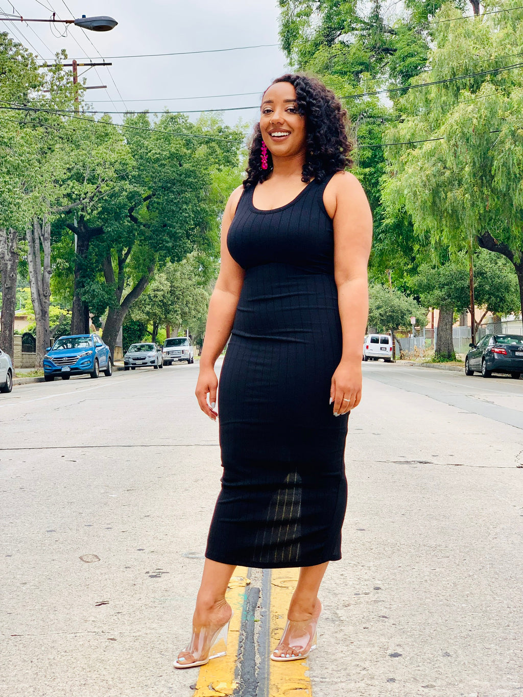 Simply Yours Dress - Black – Lavish Accessories & Shoe House